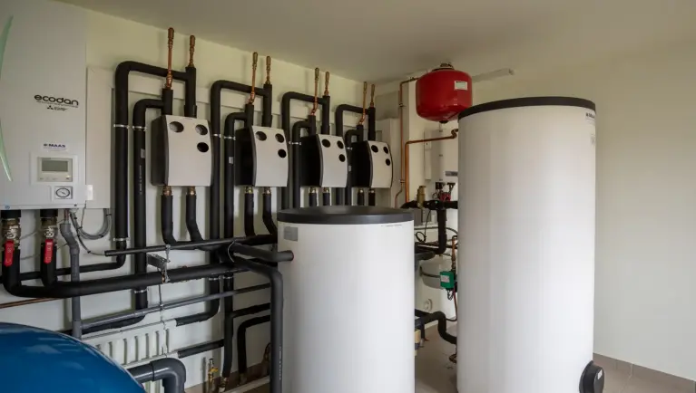 Duurzaam verwarmen met Mitsubishi Electric's Ecodan warmtepomp ...