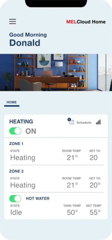 Energiebeheer met MELCloud | Mitsubishi Electric | Mitsubishi Electric